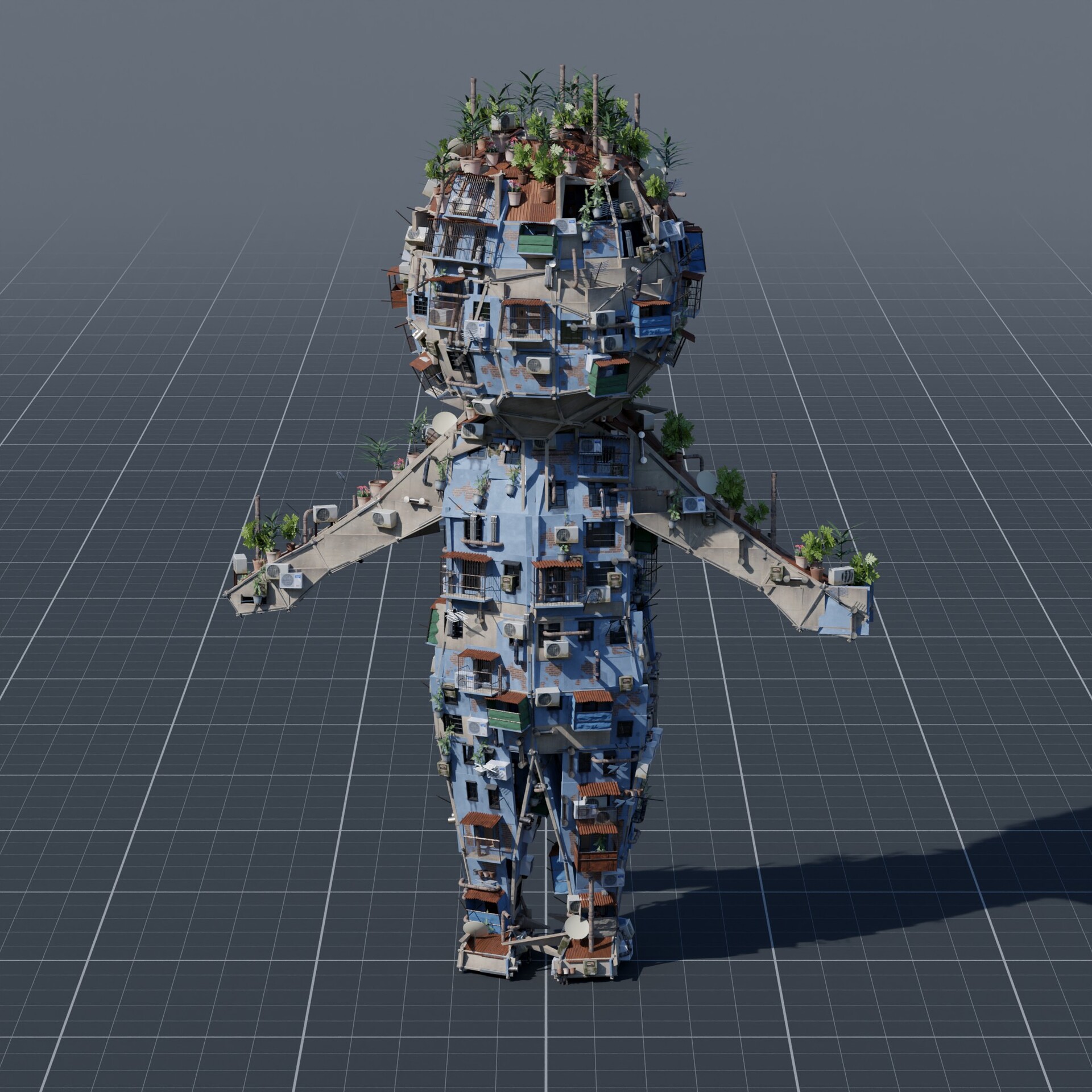 Isak Waltin - Procedural Building Generator