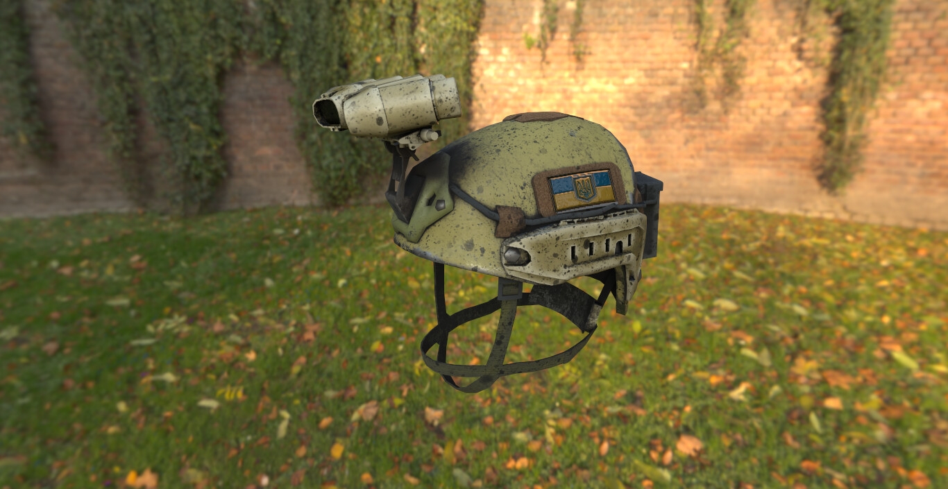 ArtStation - Ukraine Special forces AirFrame Helmet
