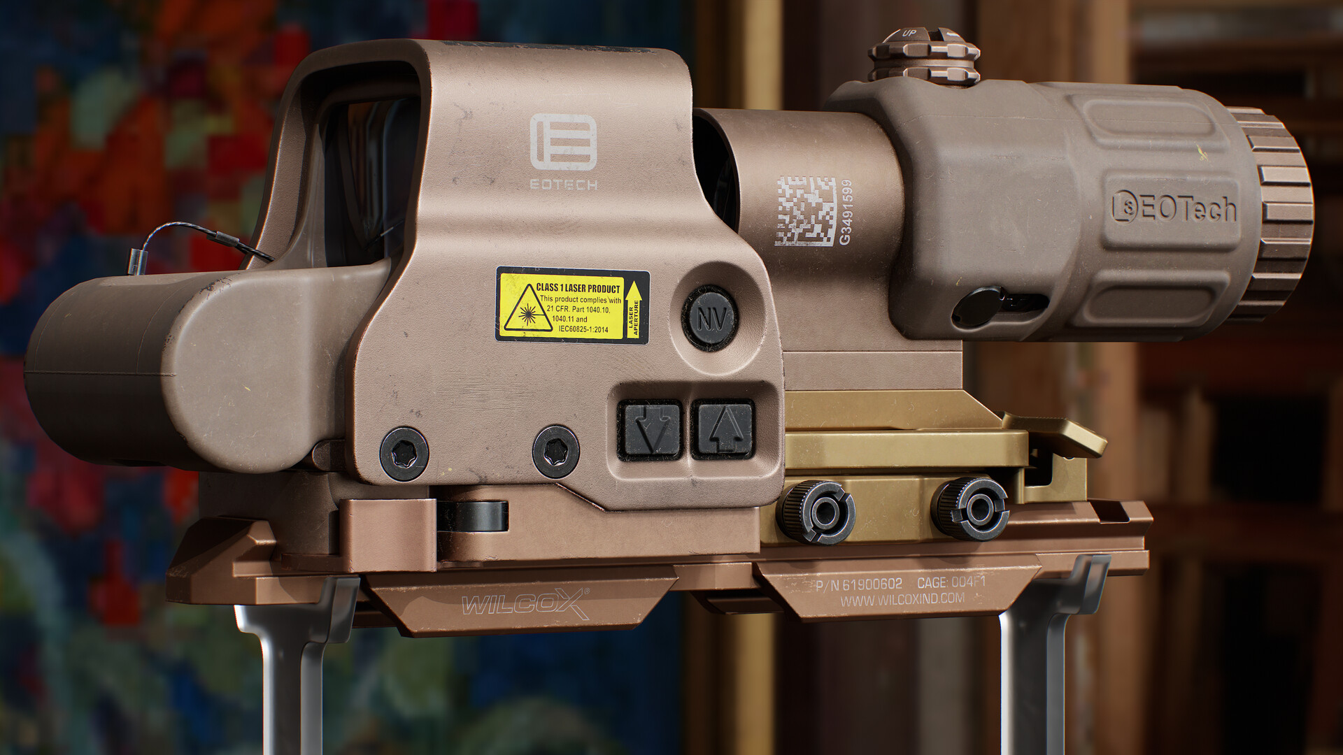 Zraider - Eotech EXPS3 - Wilcox Mount