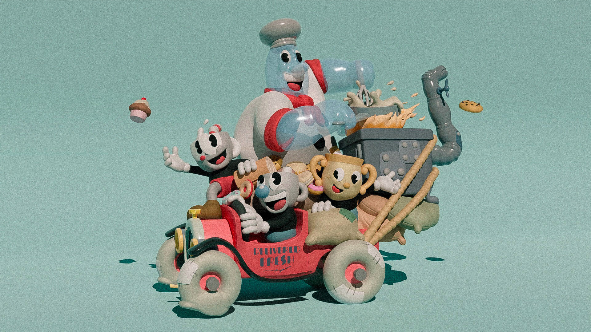 ArtStation - Cuphead The Delicious Last Course