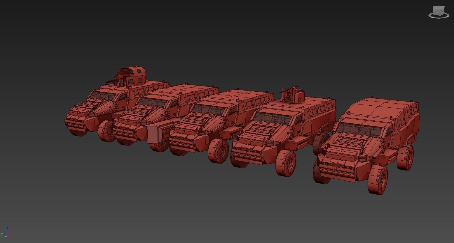 Mihai Cecusin - Joint Tactical Vehicle SciFi MRAP (unfnshd)