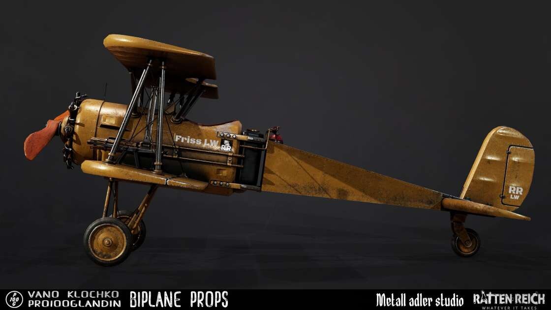 METALLADLERSTUDIO LLC - Light aircraft of the forces of the Rat Empire.