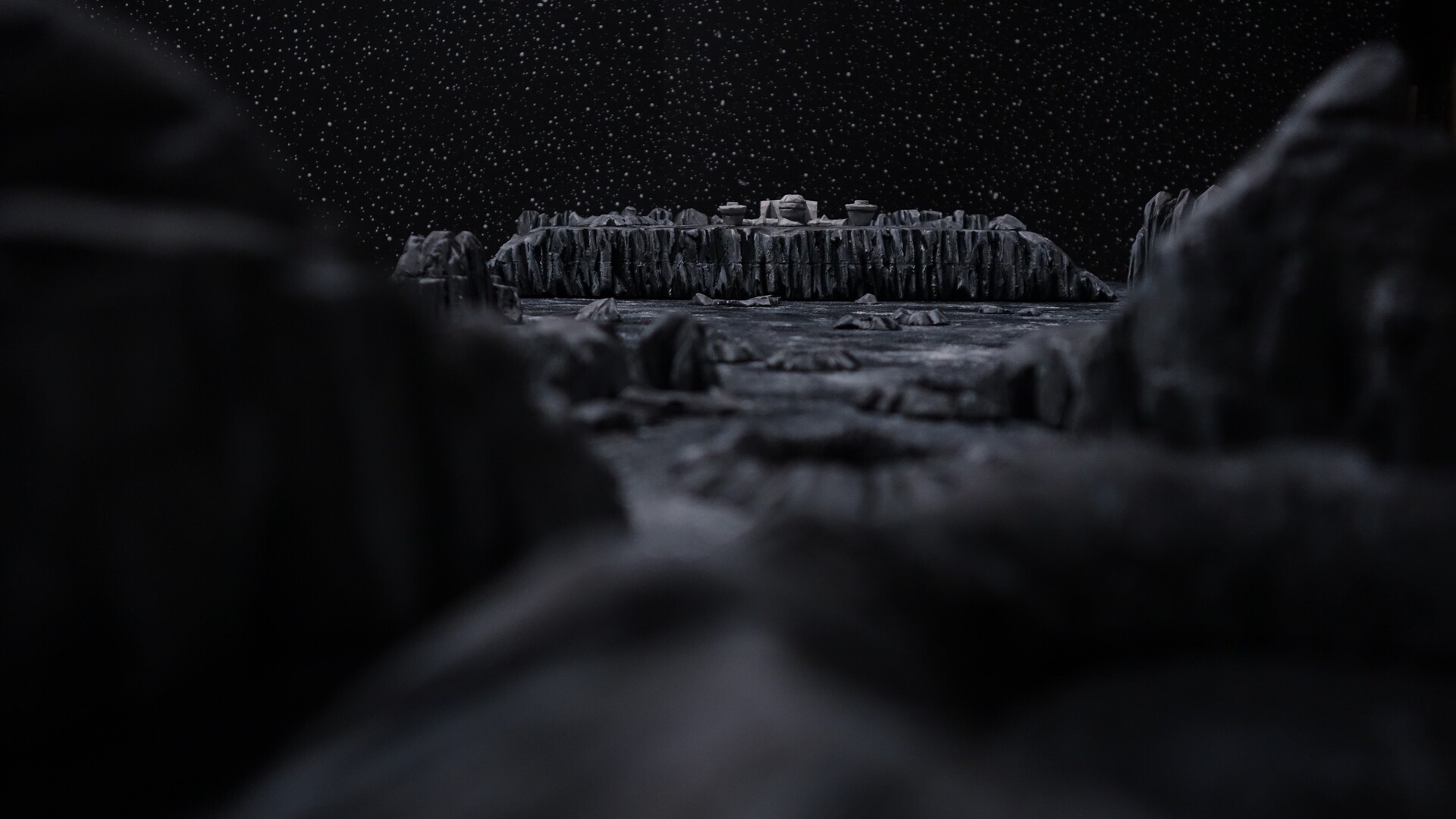 ArtStation - Moonscape made from Styrodur
