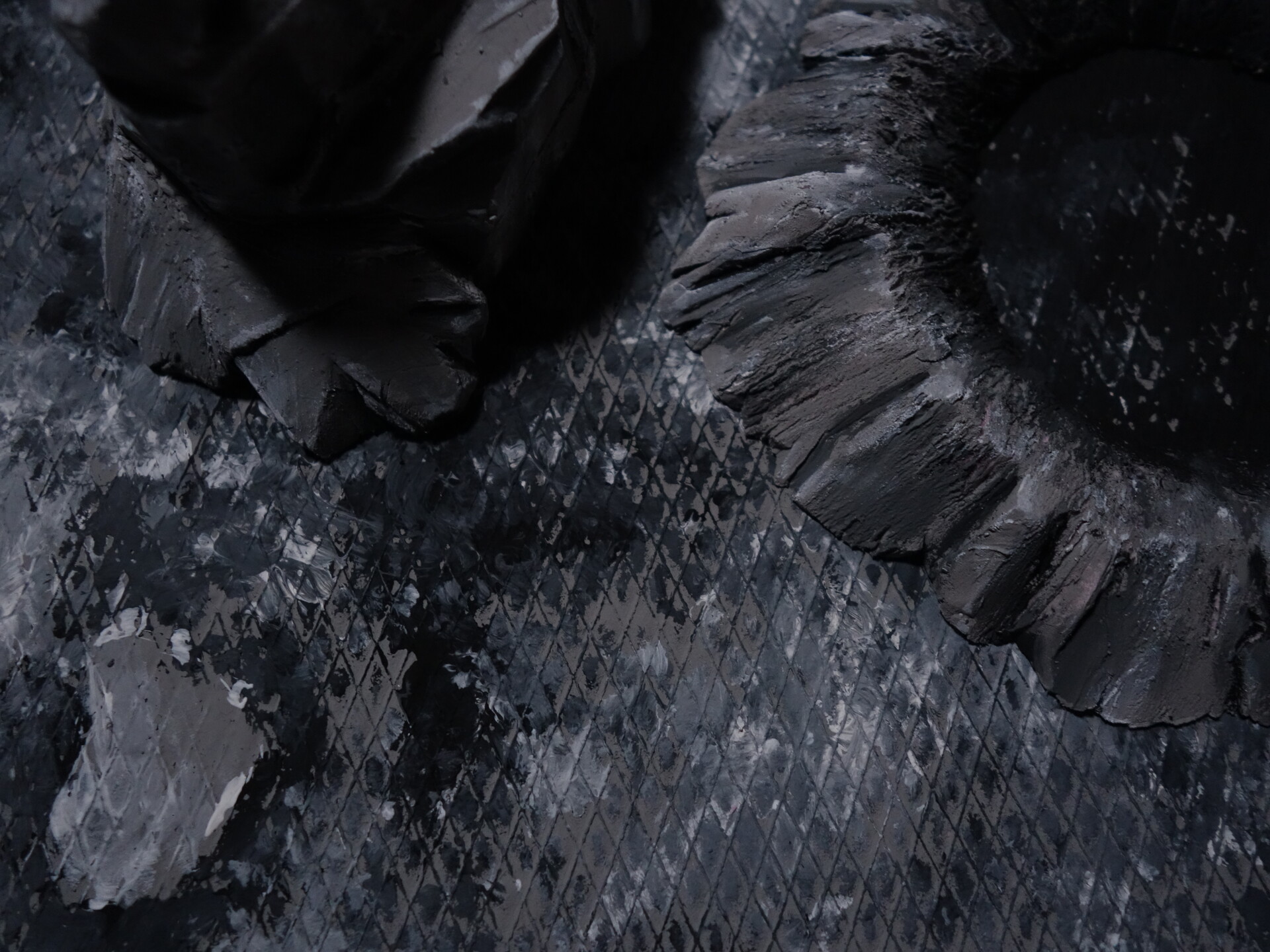 Michelle Frey - Moonscape made from Styrodur