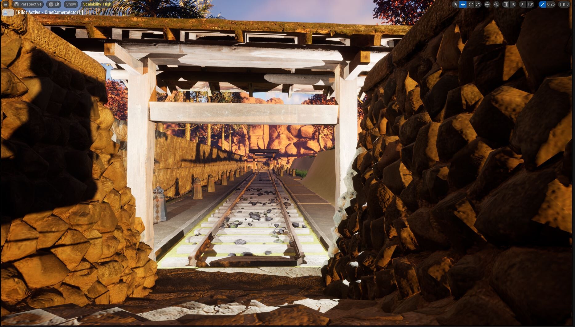 ArtStation - 3D RAILWAY ENVIRONMENT