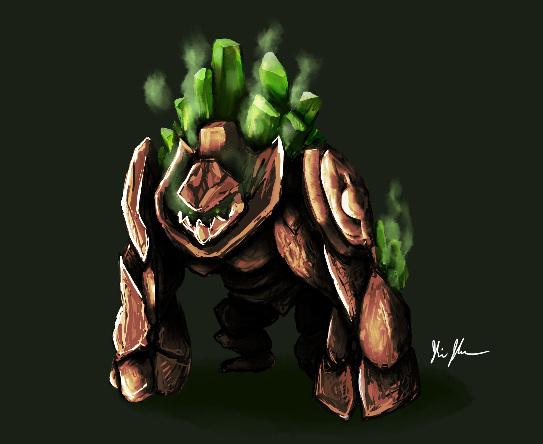 ArtStation - Peridot Golem