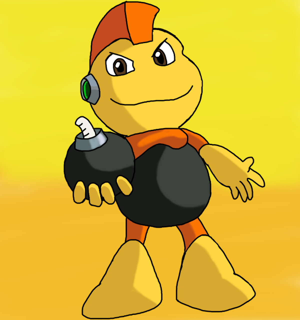 ArtStation - Bomb man