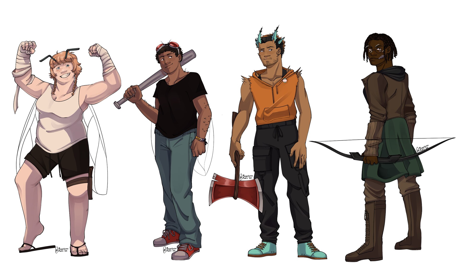 ArtStation - Paratype Character Designs