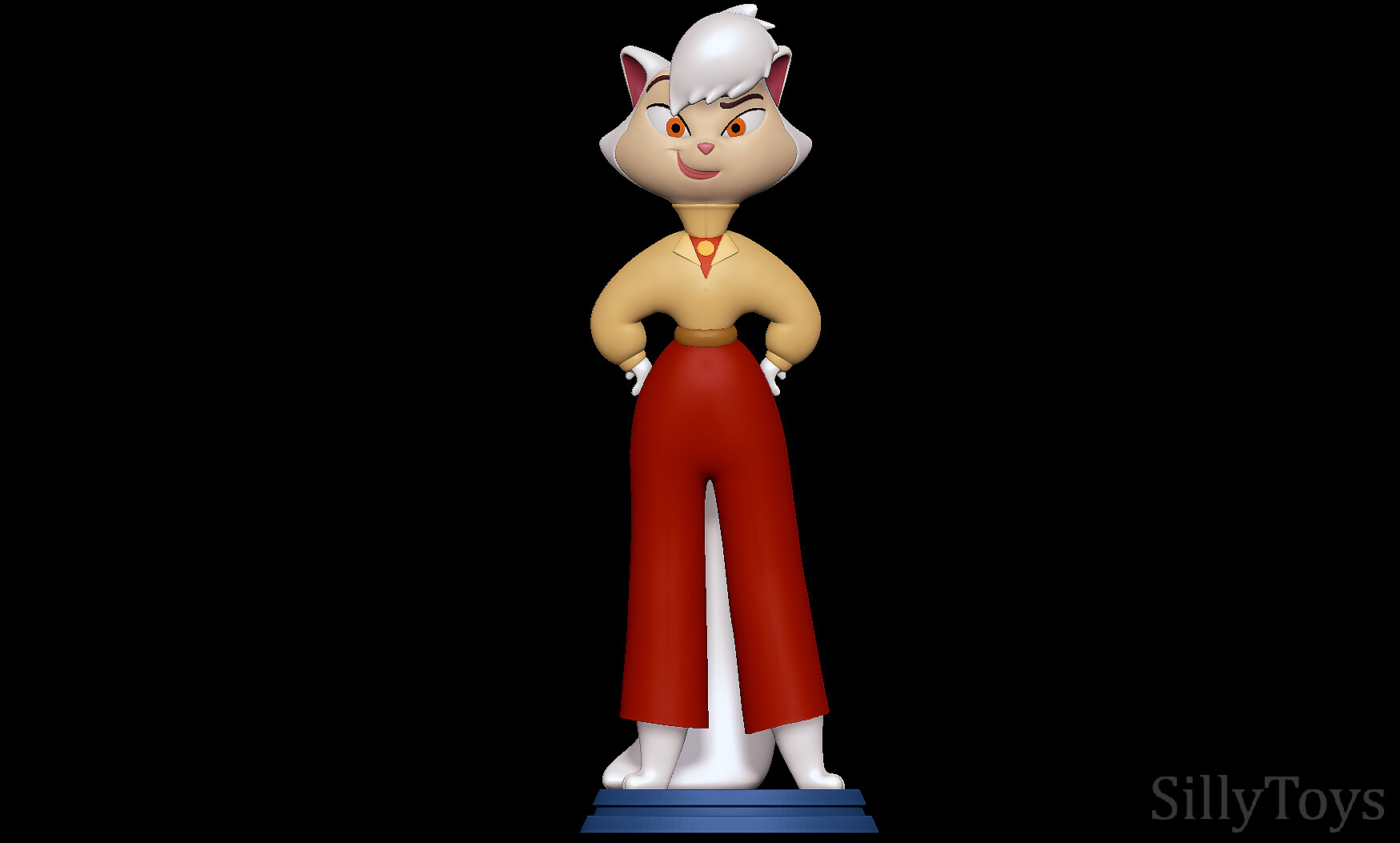 SillyToys - Sawyer - Cats Don't Dance 3D print model