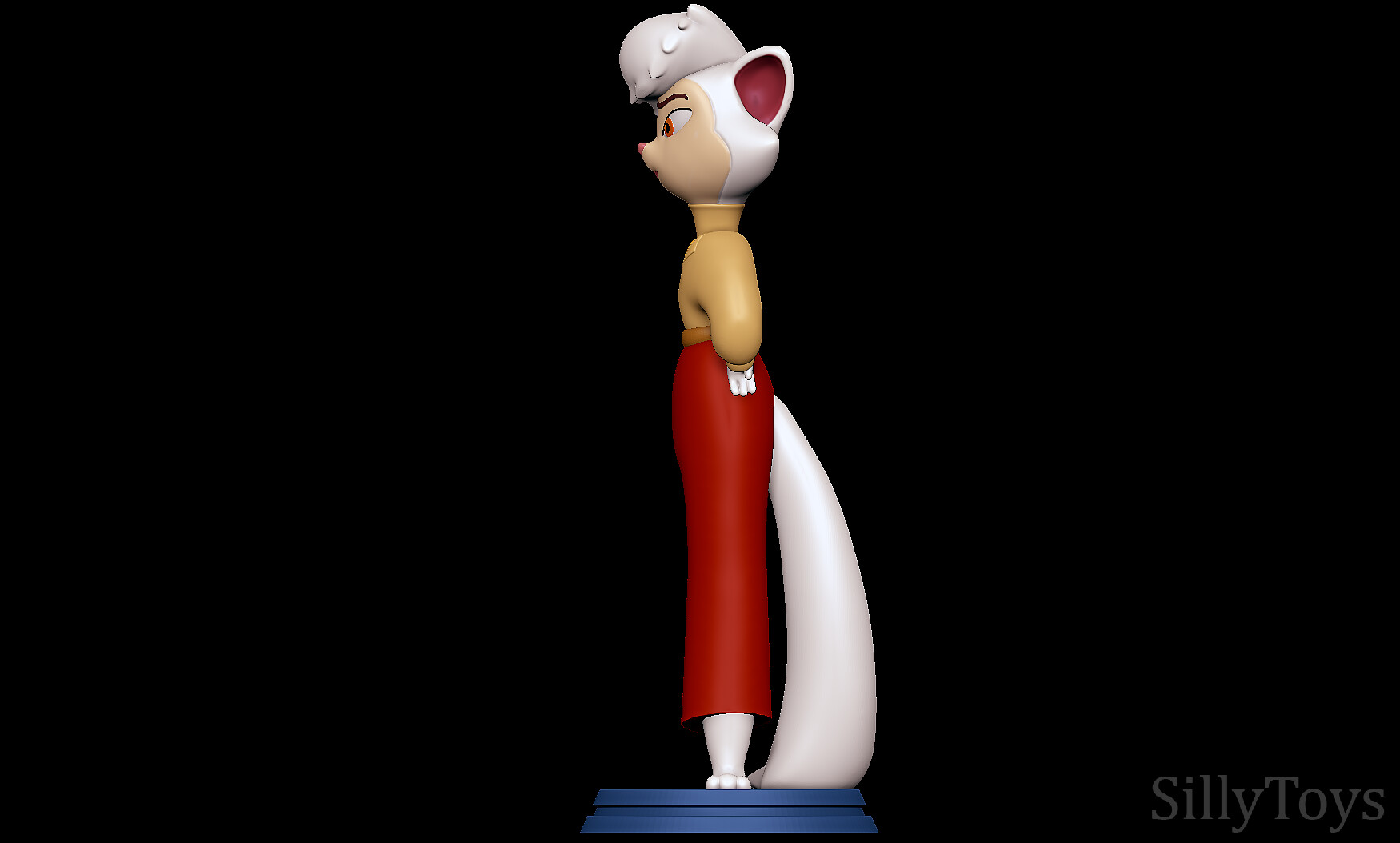 SillyToys - Sawyer - Cats Don't Dance 3D print model