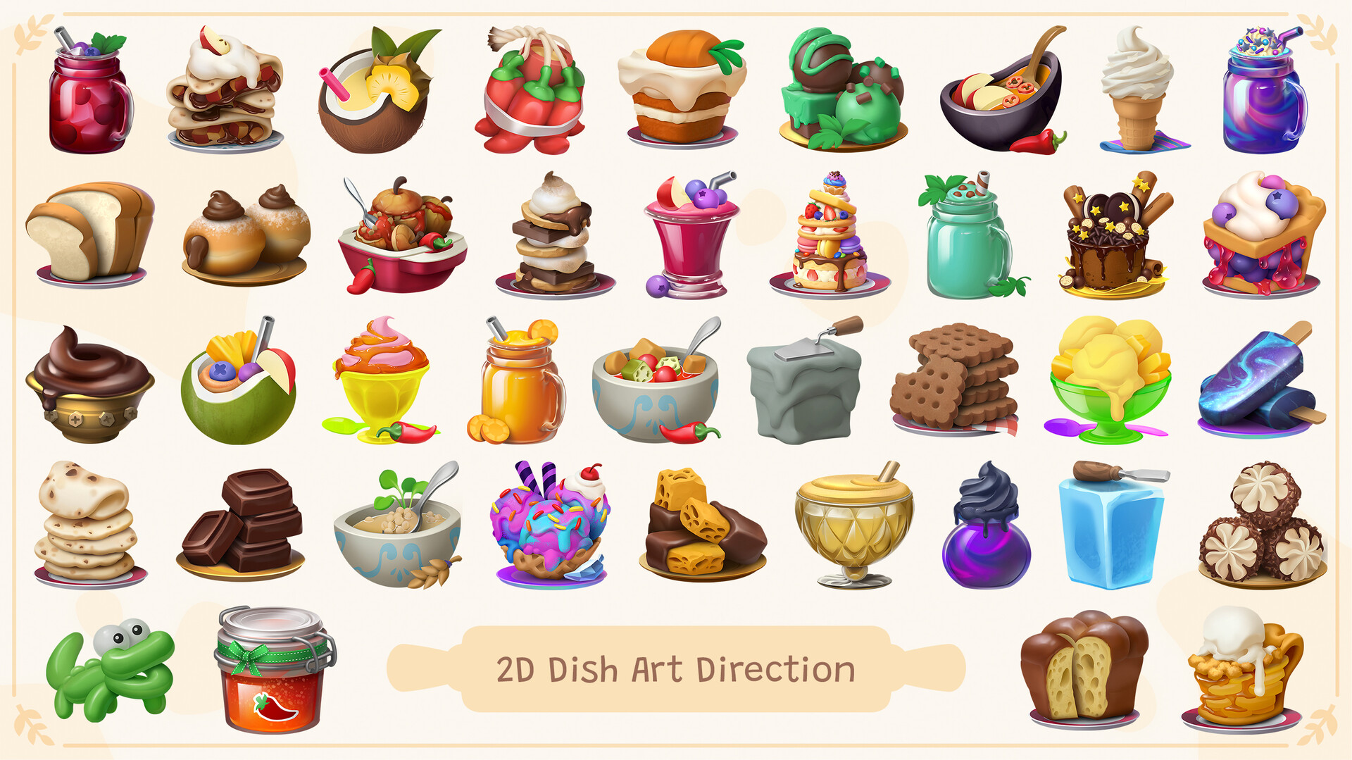 ArtStation - Adventure Chef Dish Art