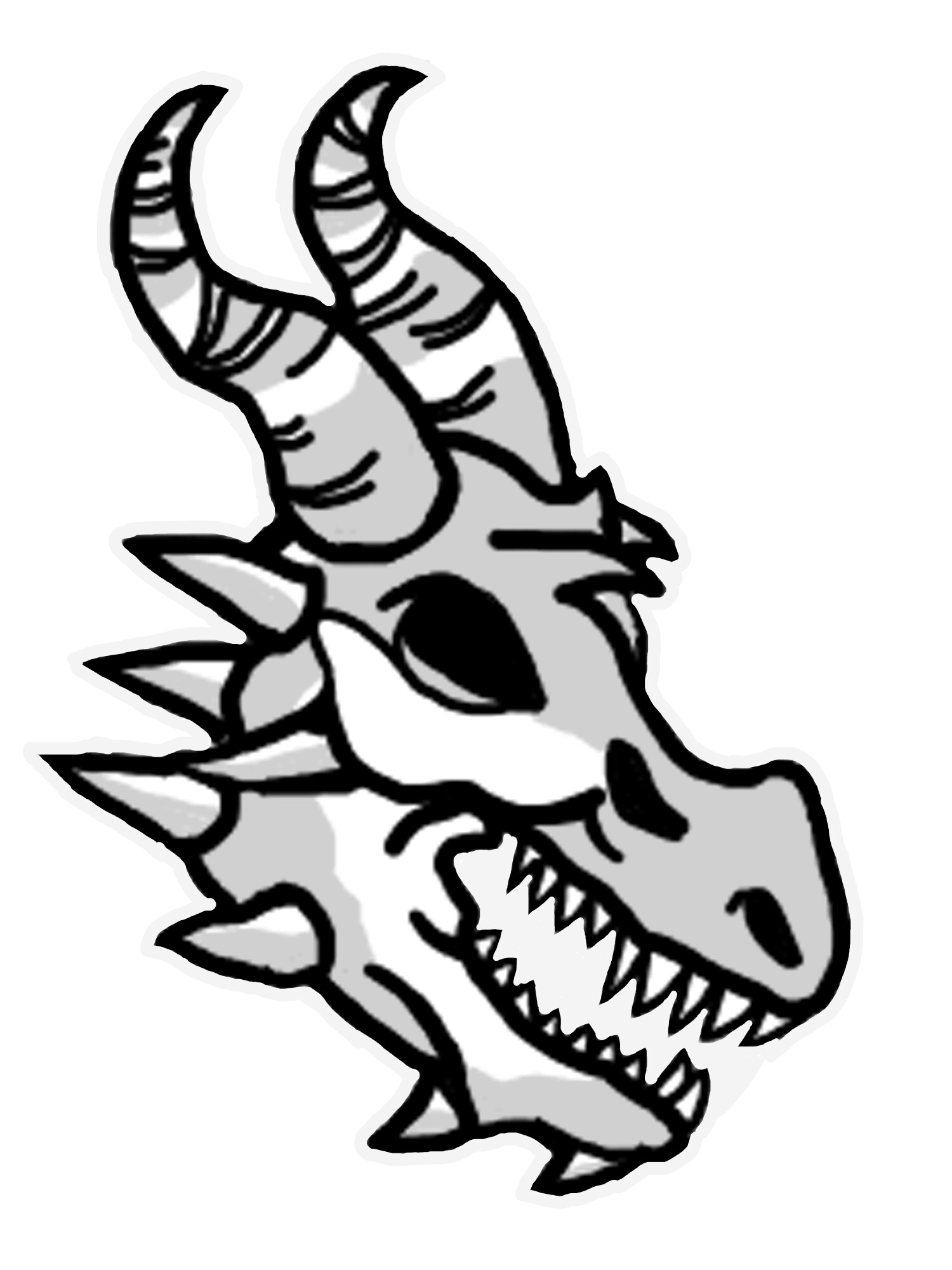 ArtStation - Dragon Skull