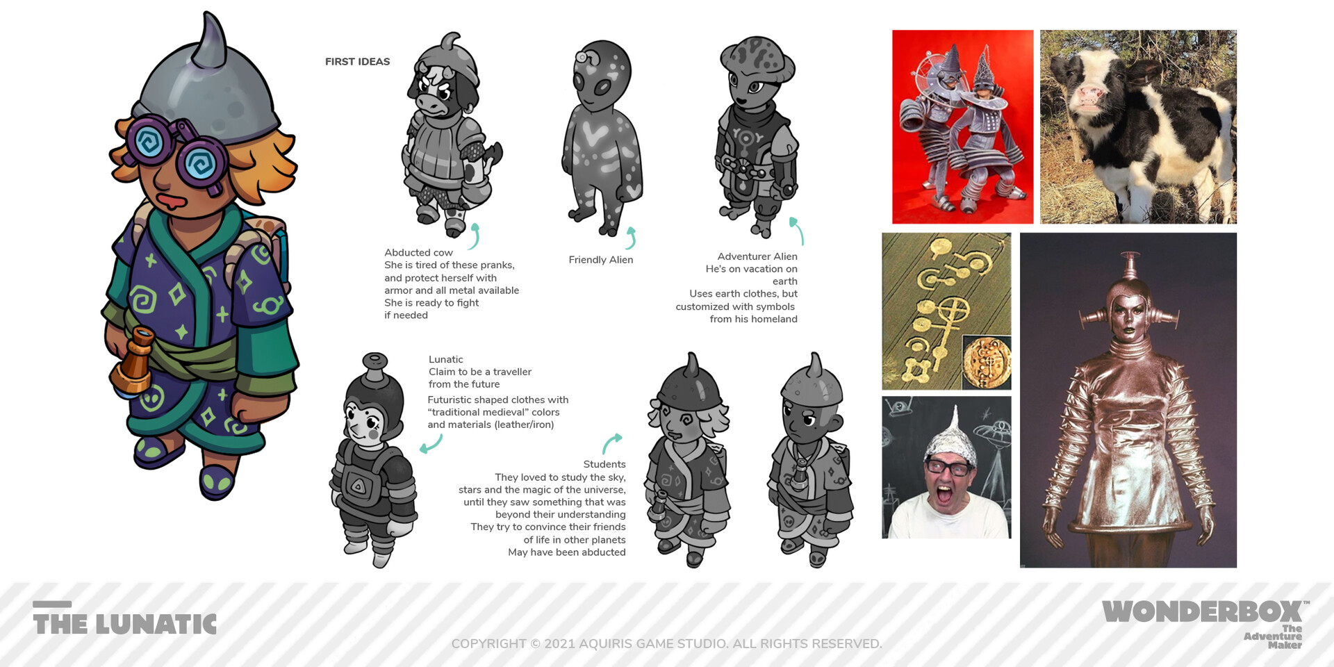 Bruna Aurélio - The Lunatic - Wonderbox: The Adventure Maker