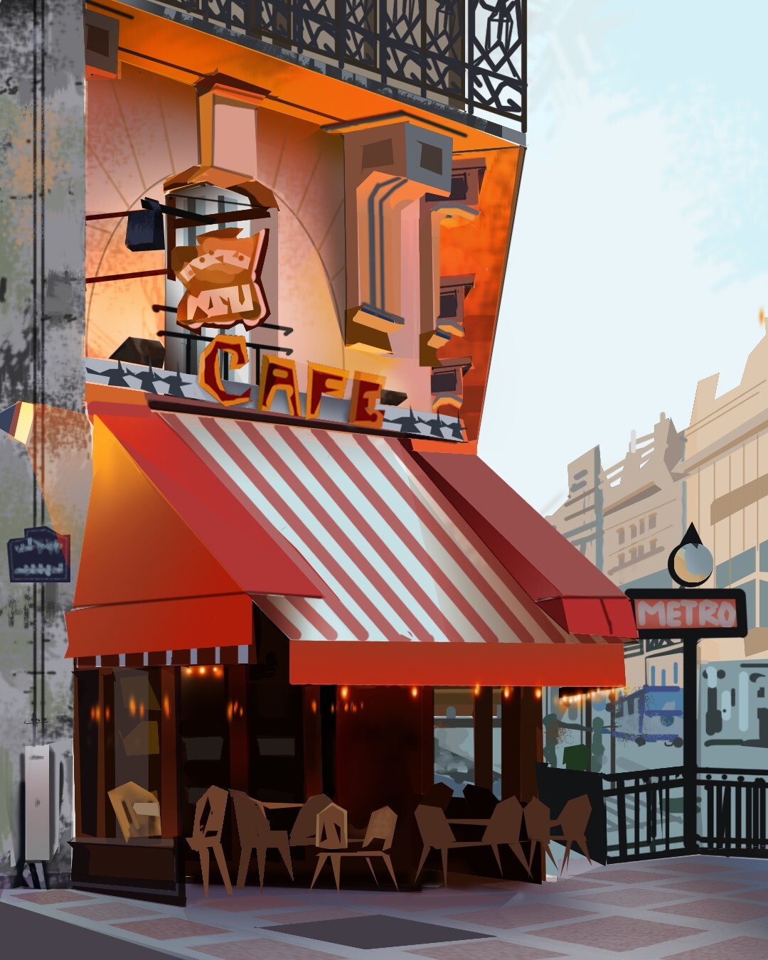 ArtStation - Color study - 2