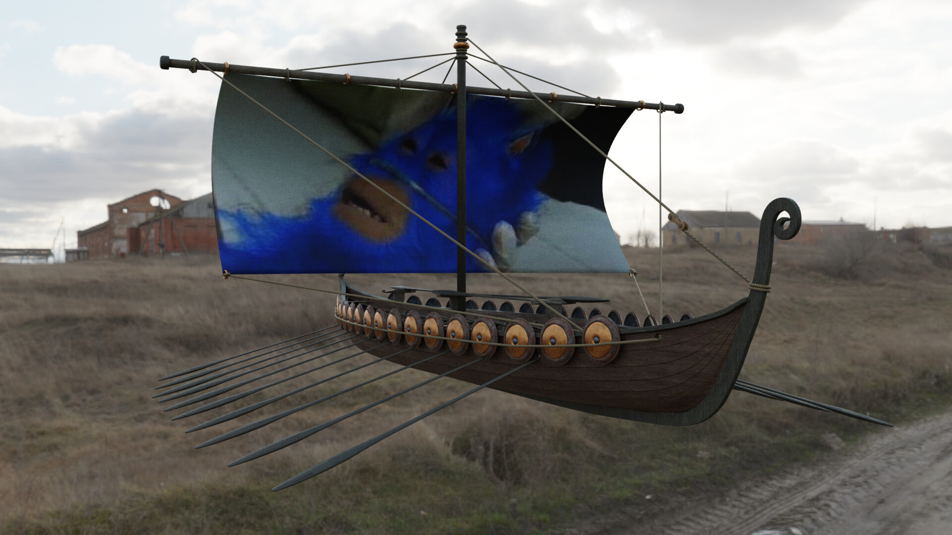 ArtStation - Viking Boat "Drakkar"