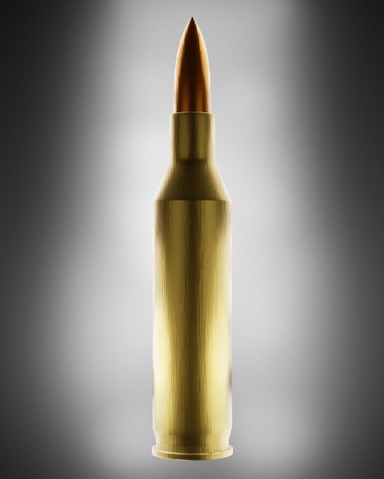 ArtStation - 50. CAL Realistic Bullet!