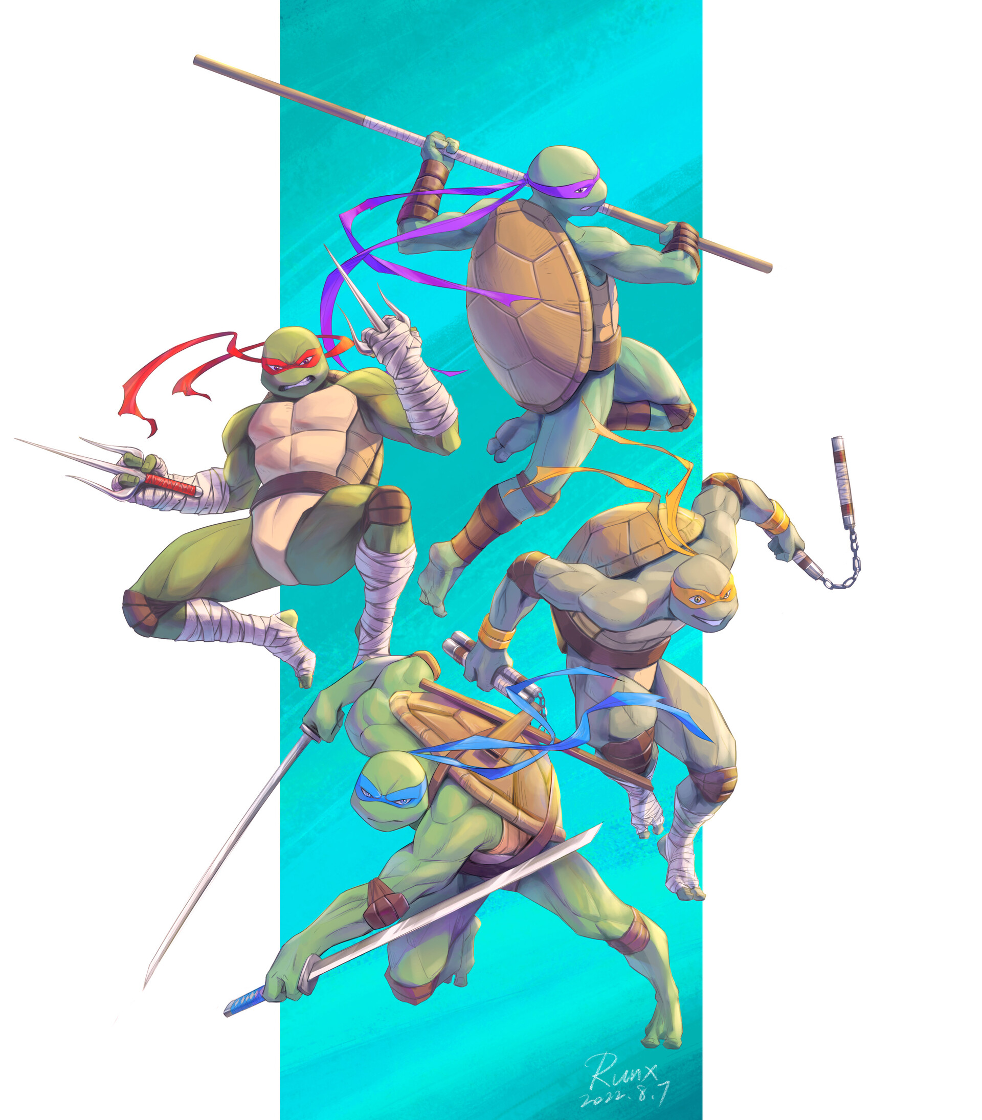 ArtStation - Teenage Mutant Ninja Turtles