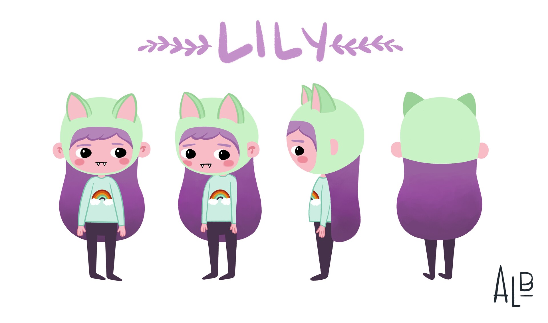 ArtStation - Lily Character Design