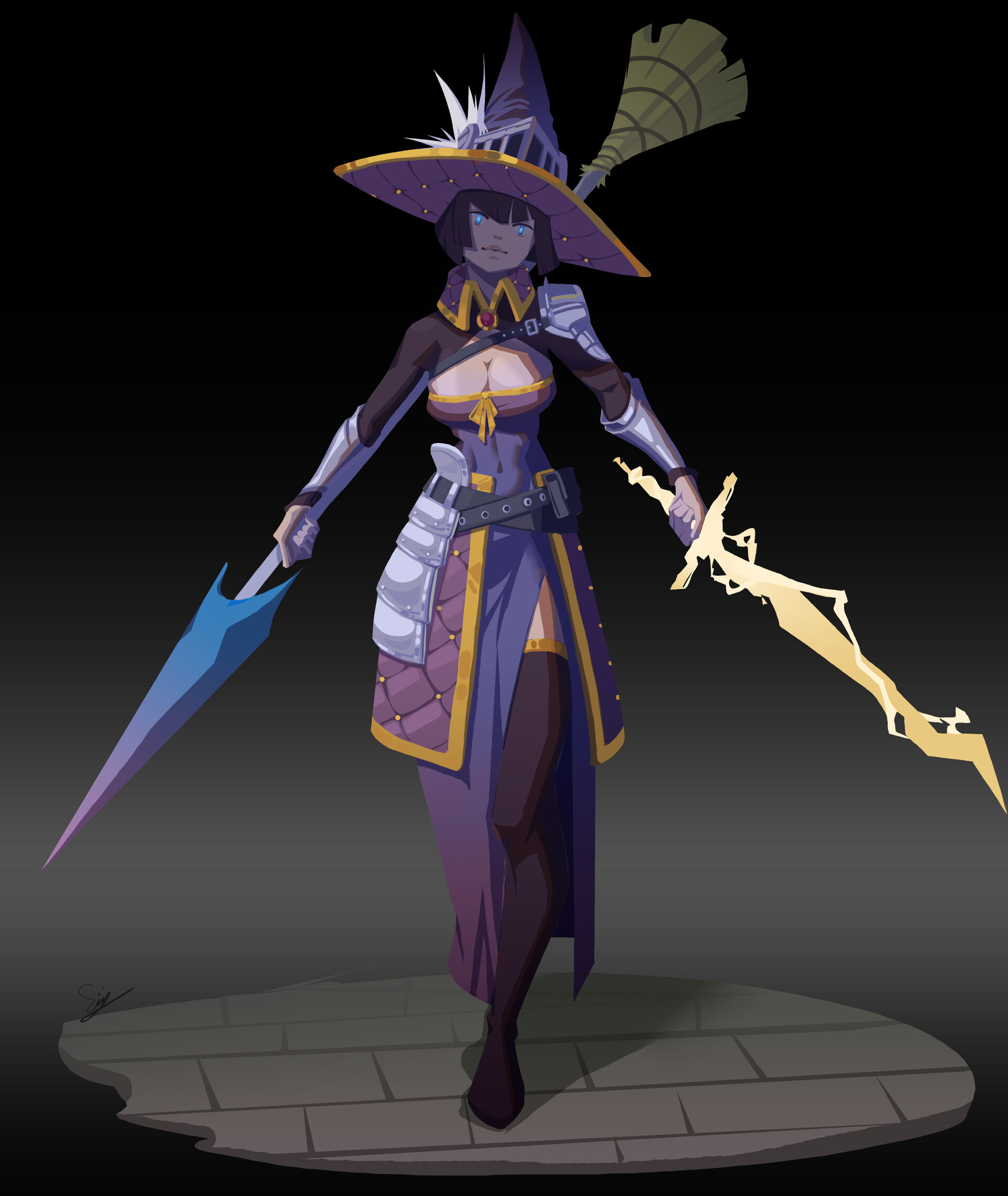 ArtStation - Knight Witch
