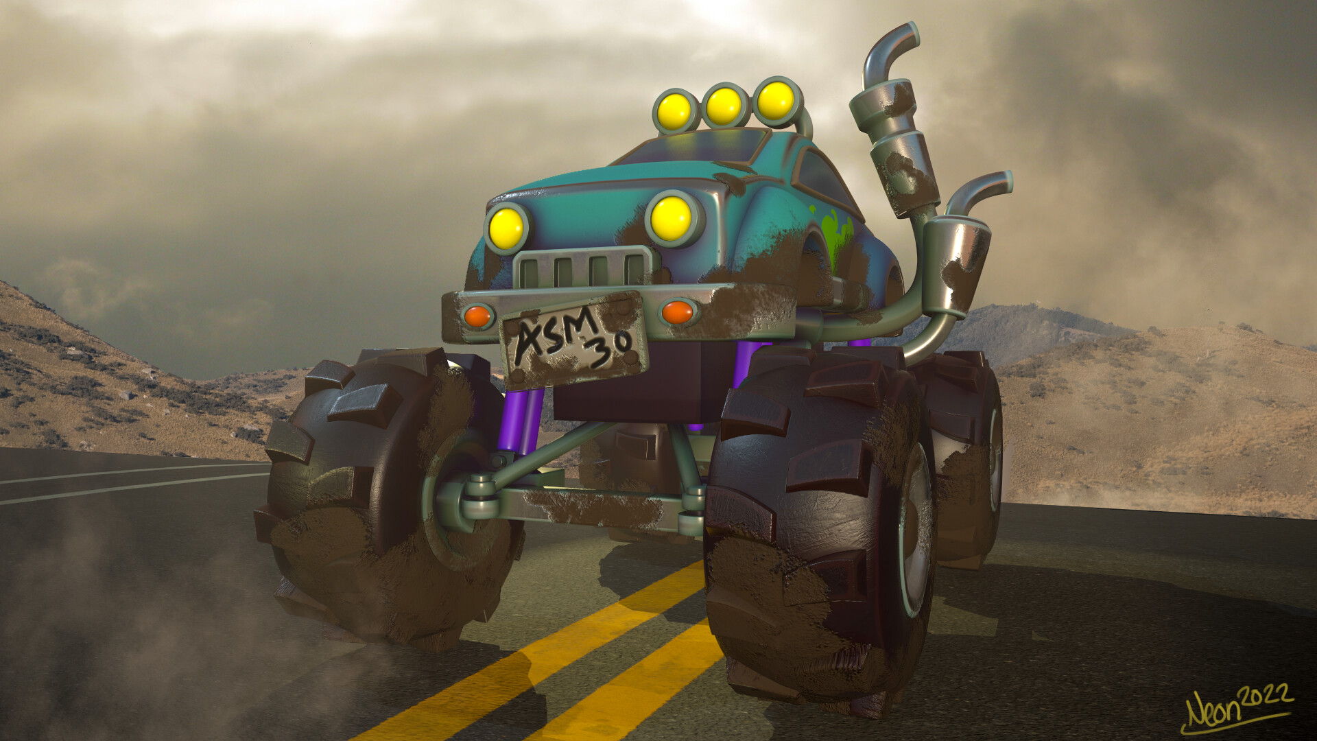 ArtStation - Doomsday Driving