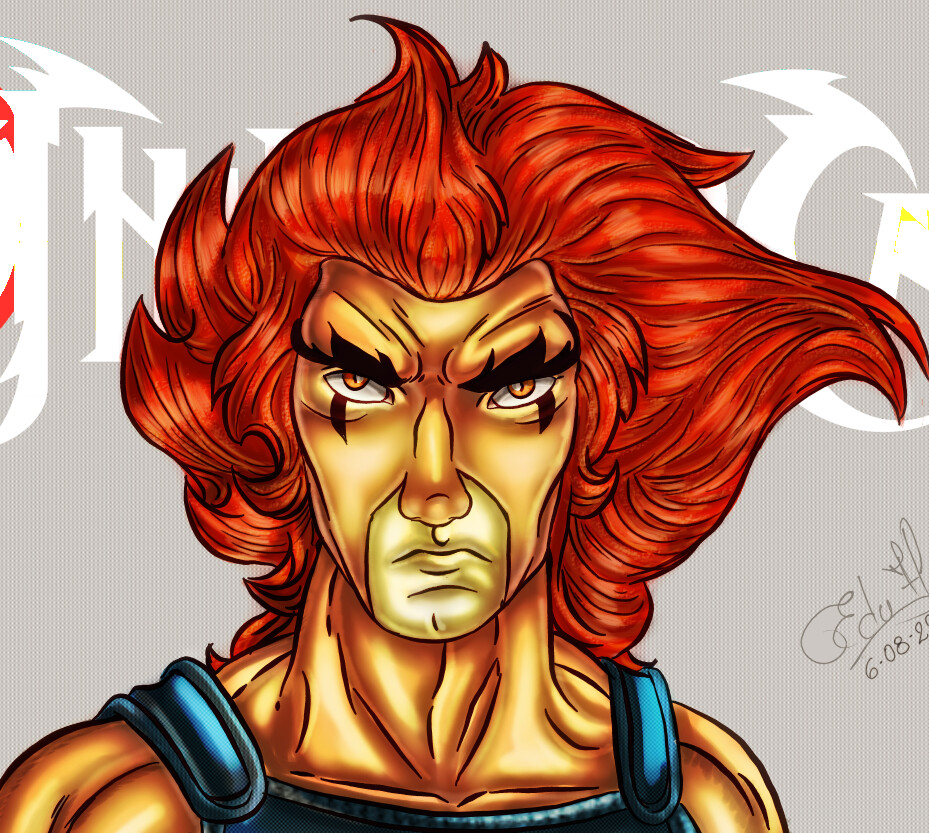 Arte Conceptual Del León De Los Thundercats