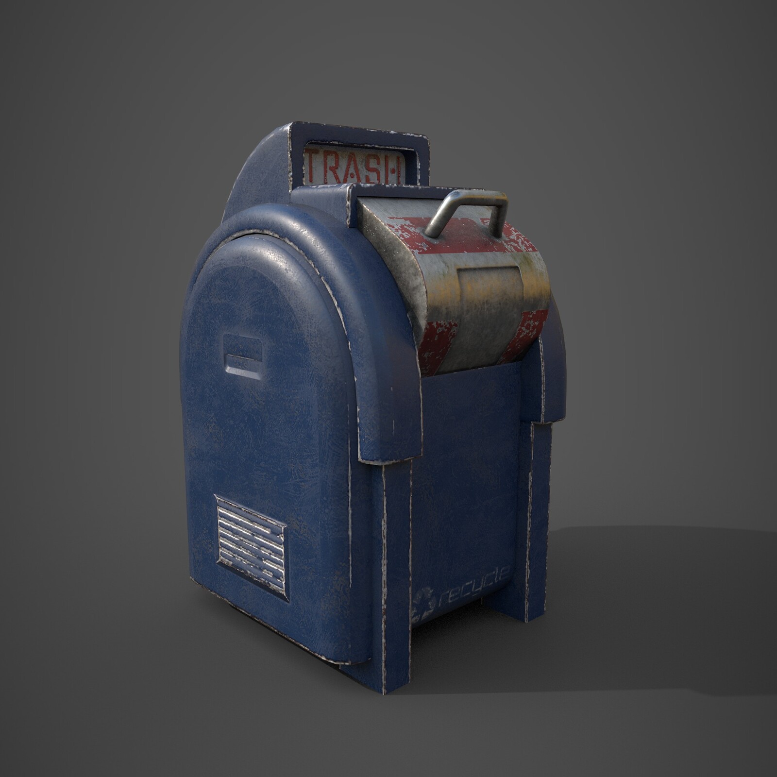 Uladzislau Skulbedau - Fallout trash can