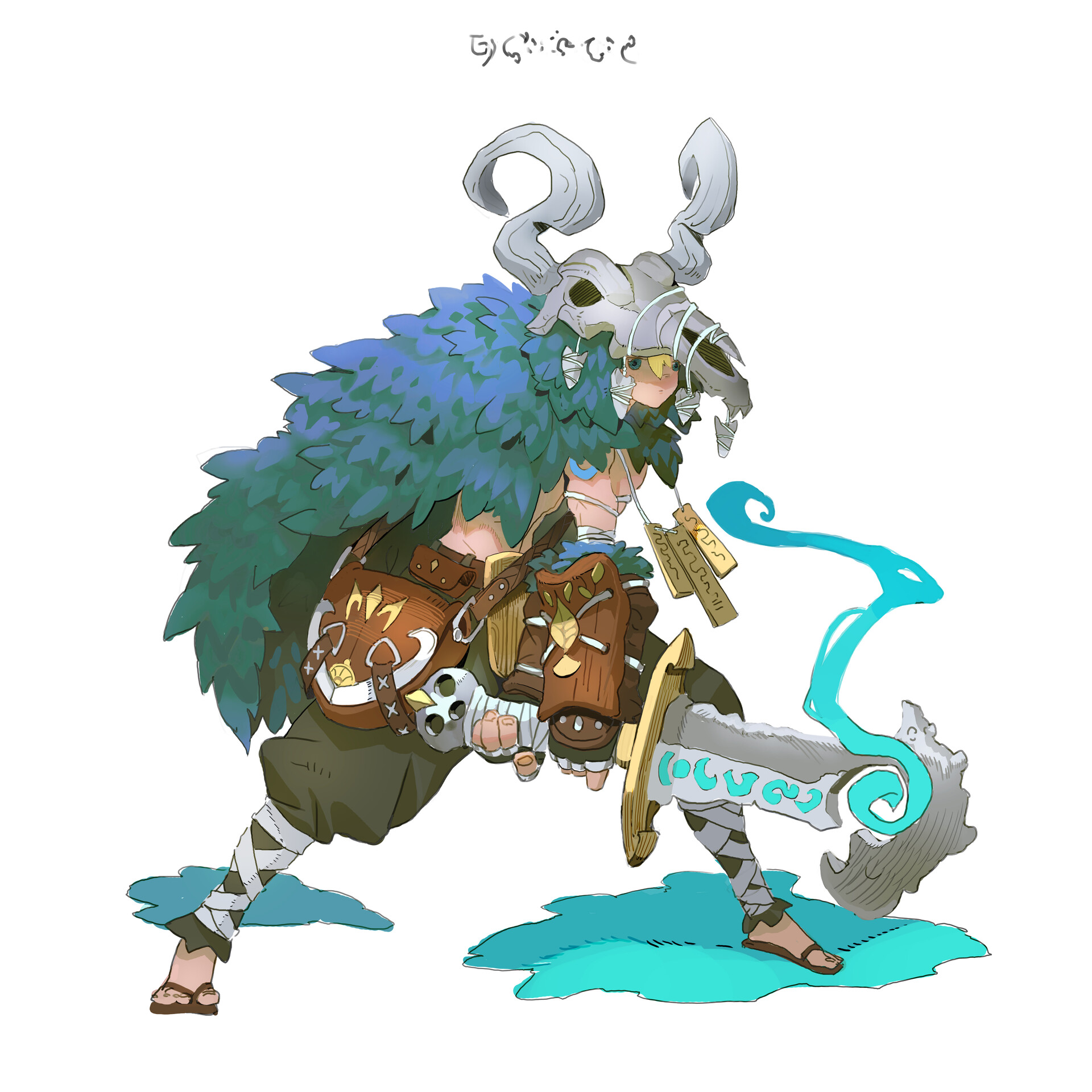 ArtStation - Shaman Warrior