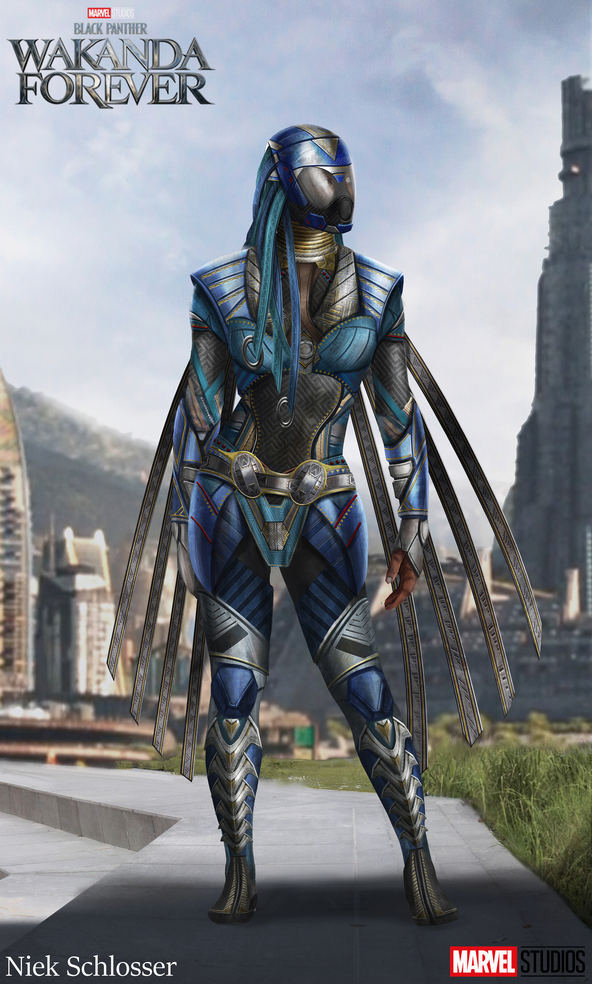 Niek Schlosser - Black Panther: Wakanda Forever Upgraded Dora Milaje & Midnight Angel