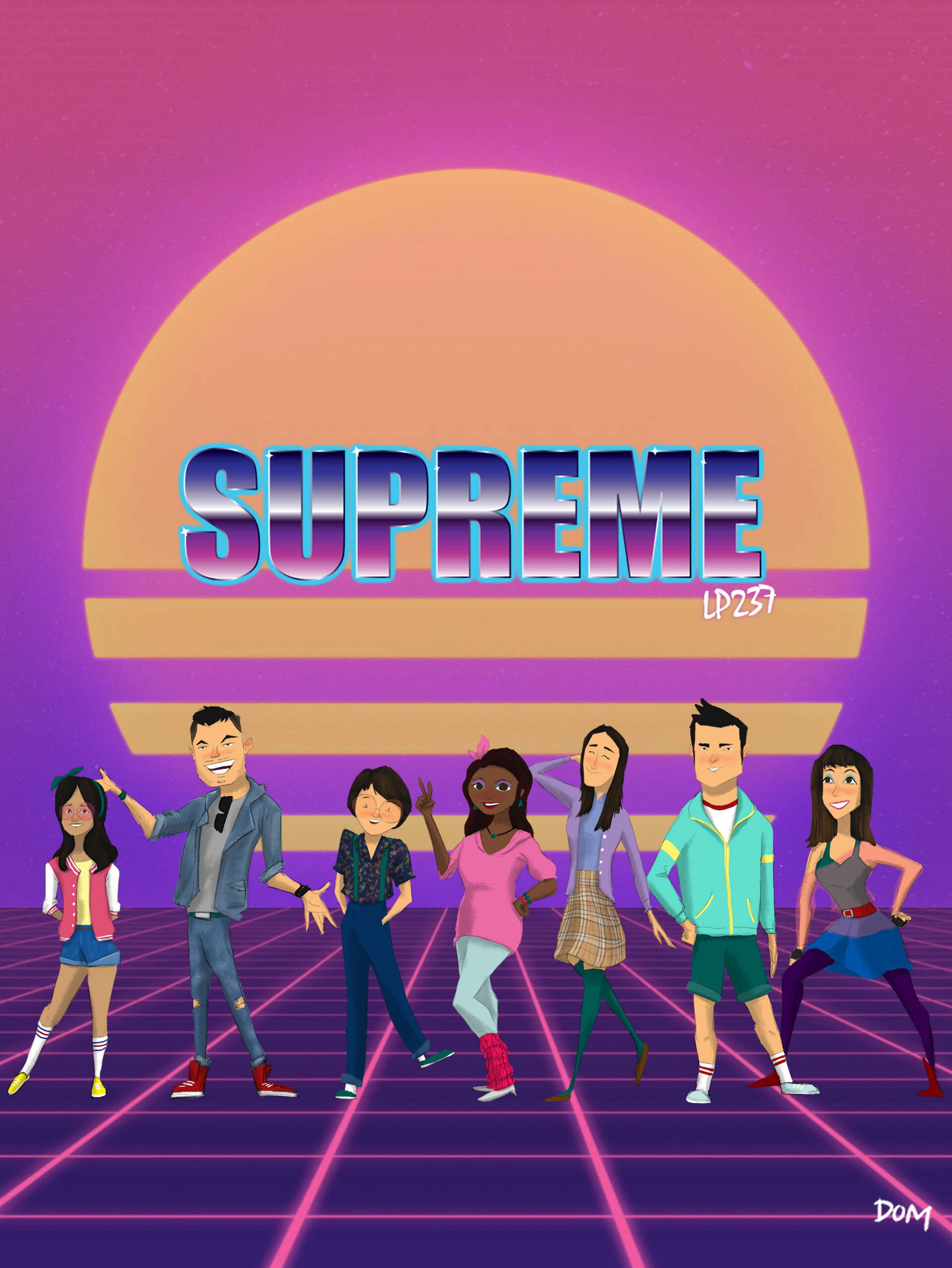 ArtStation - 80s character design