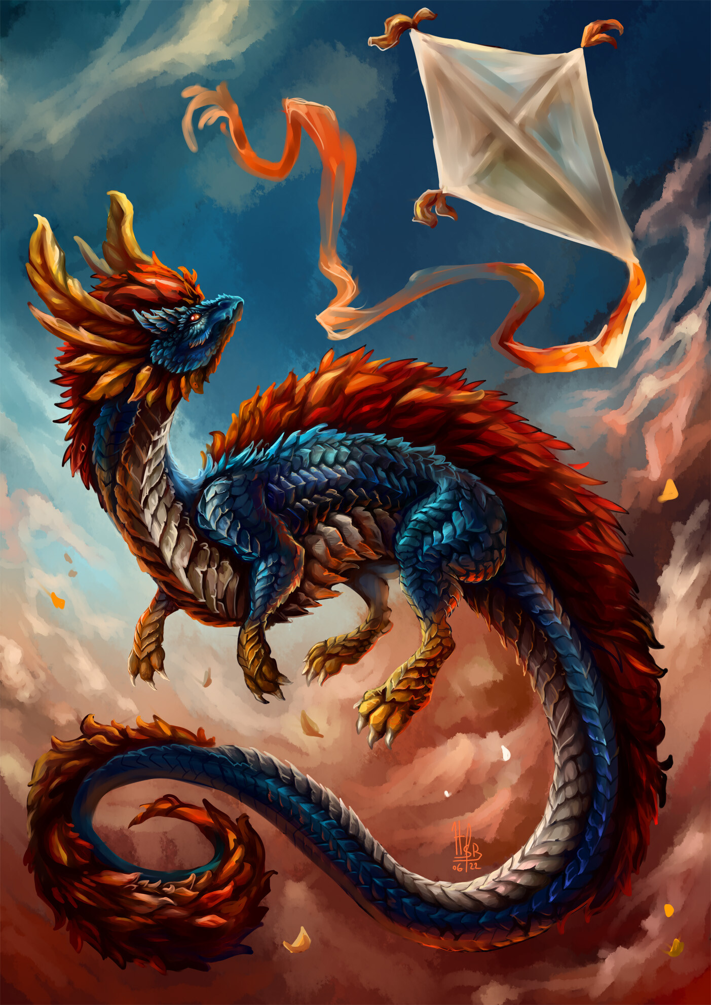 ArtStation - Autumn kite