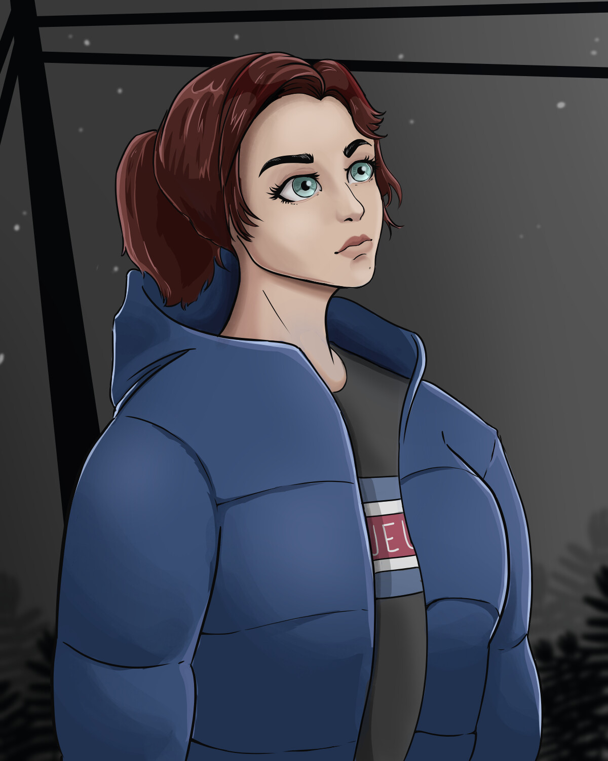 ArtStation - Red night