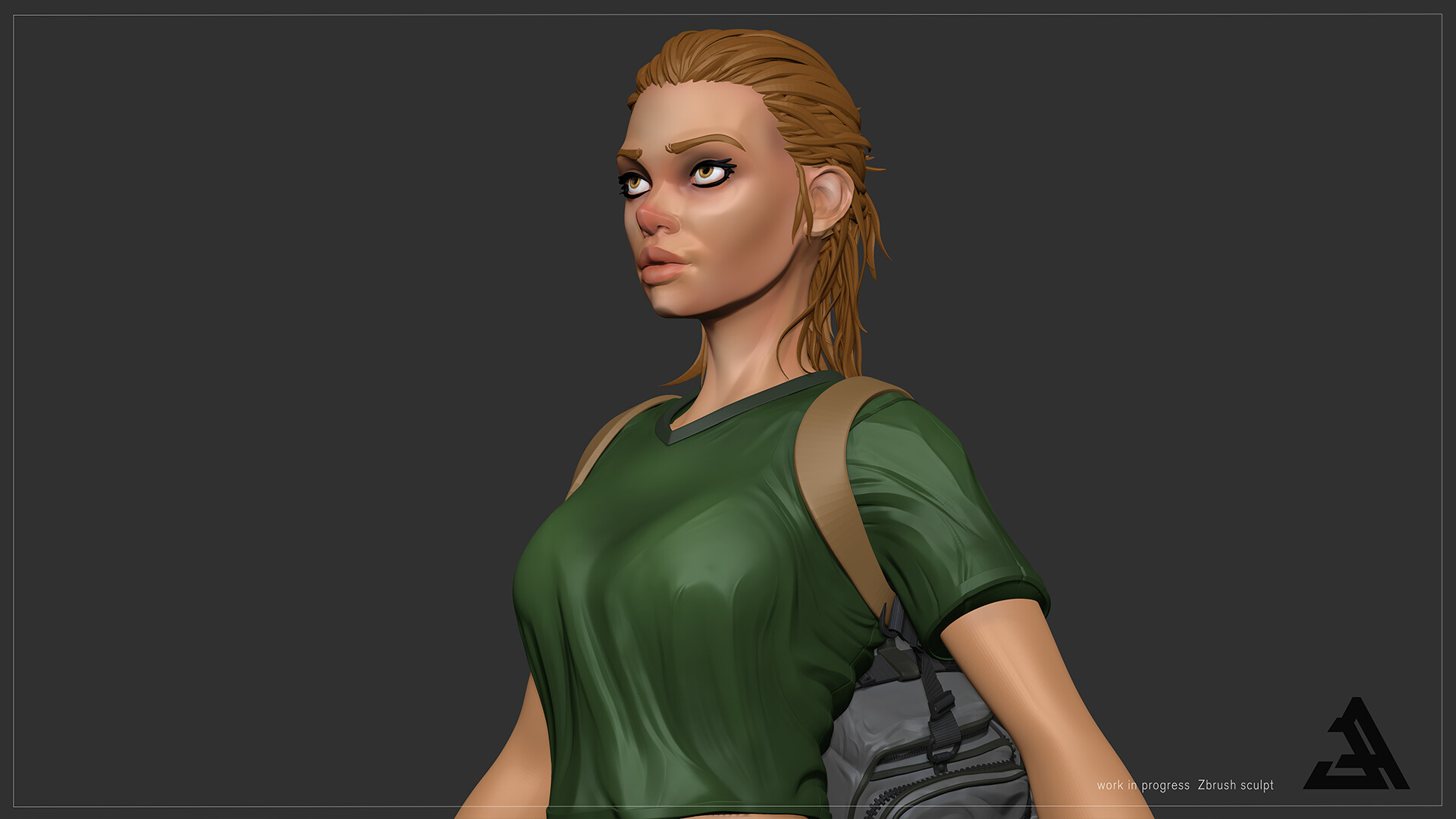 ArtStation - Zbrush character sculpt