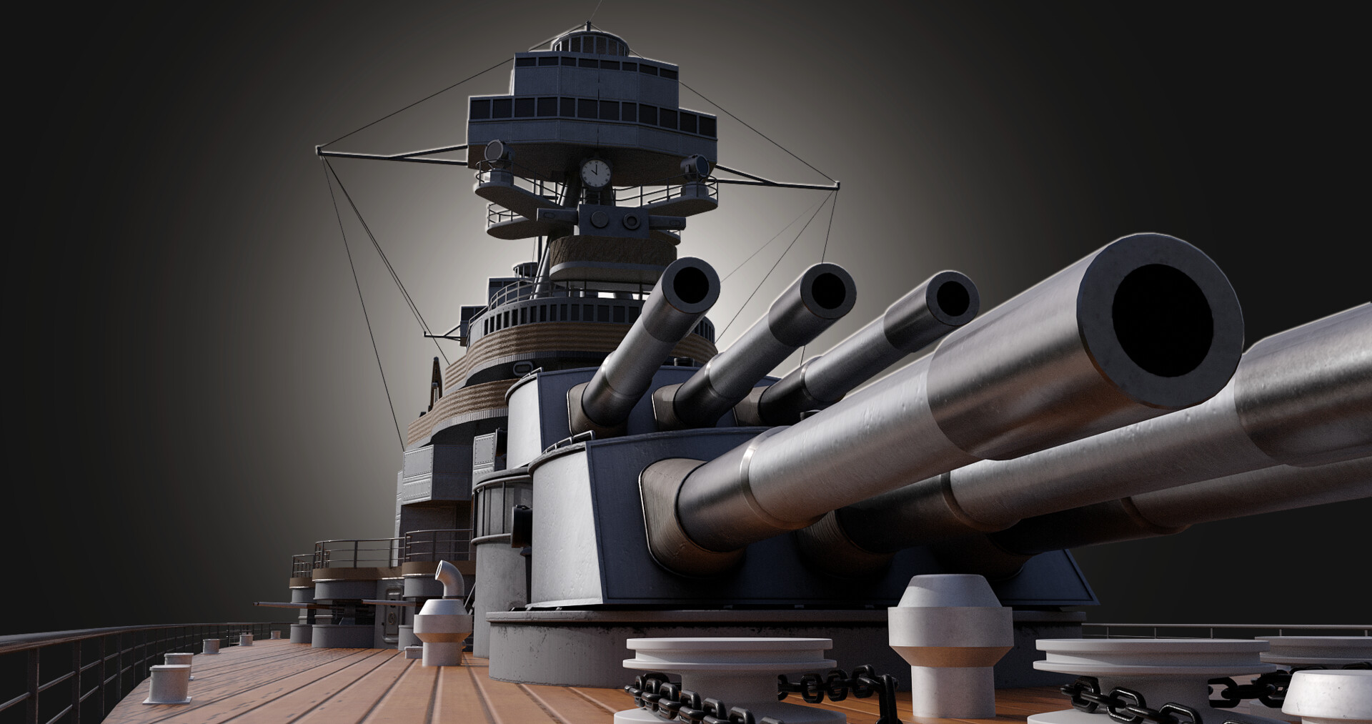 ArtStation - Warship (USS Arizona)