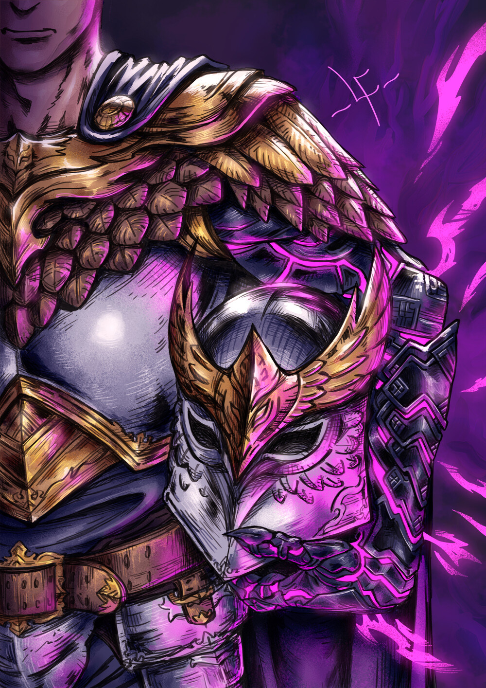 ArtStation - Dark Knight Matheos