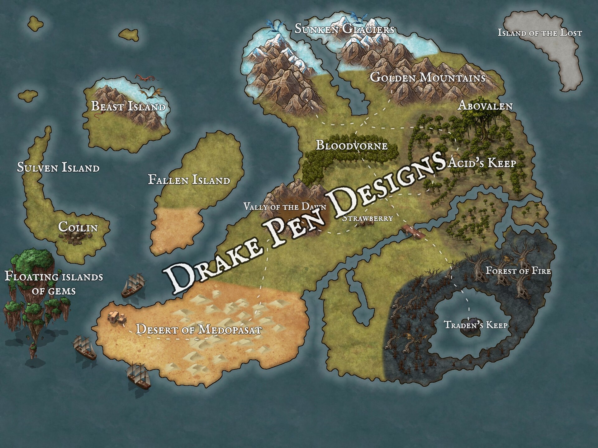 ArtStation - The Realm of Kokanna