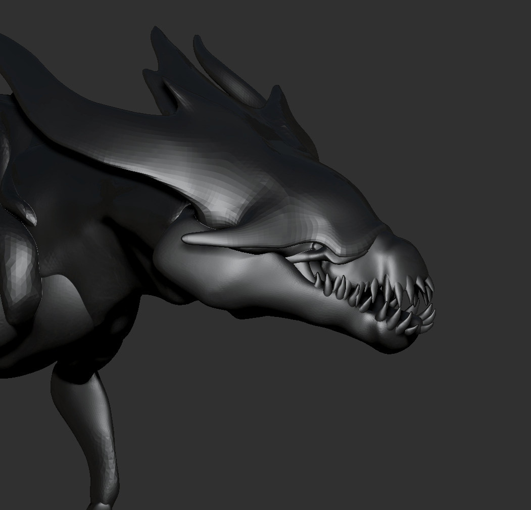 dinyi chen - 异形暴龙 Xenomorph rex