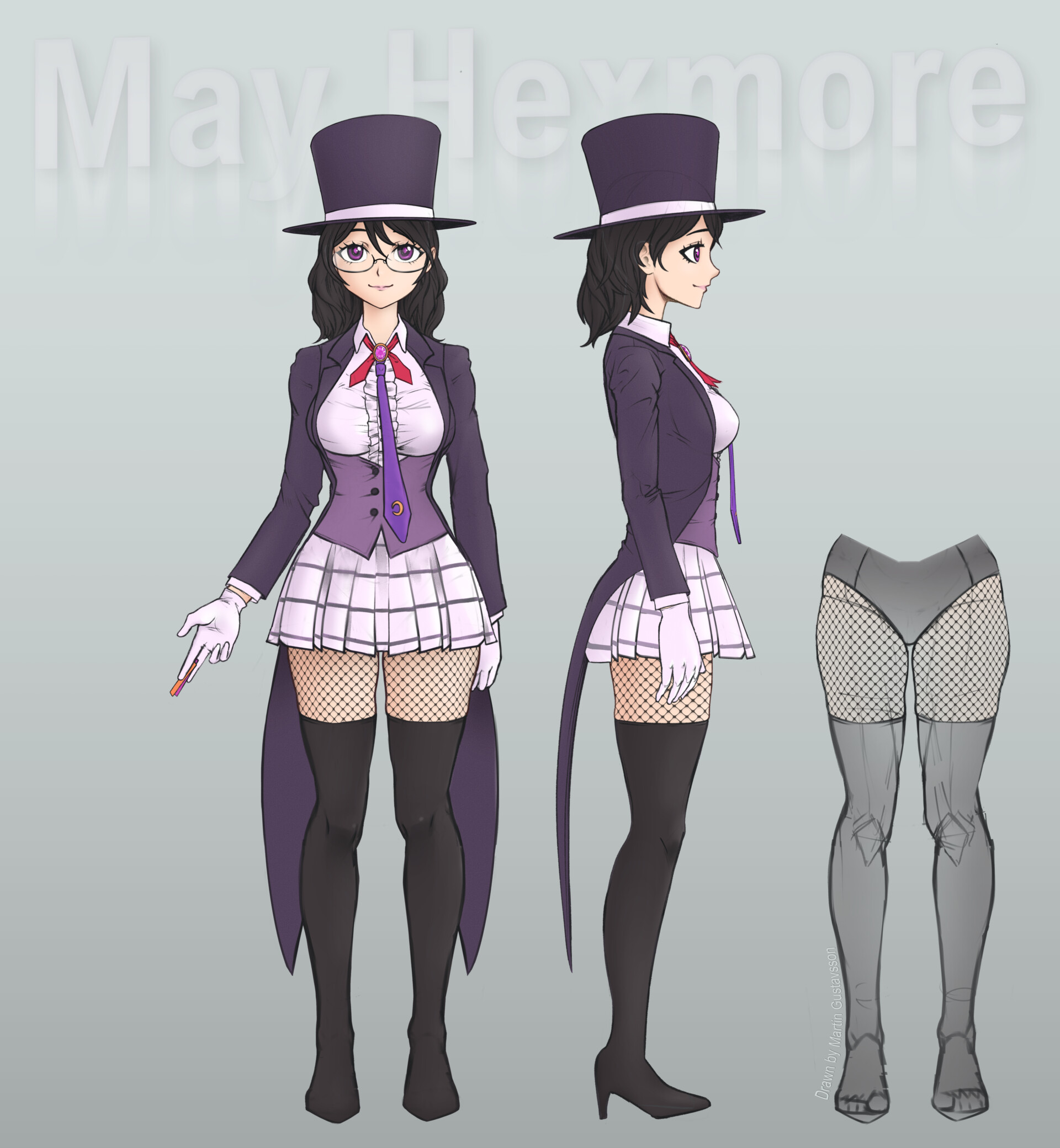 ArtStation - May Hexmore (Character Sheet)