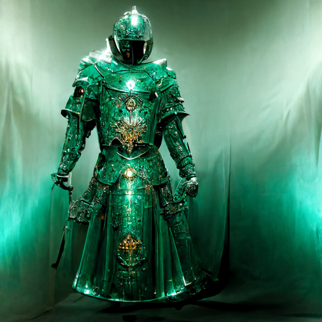 ArtStation - emerald knight
