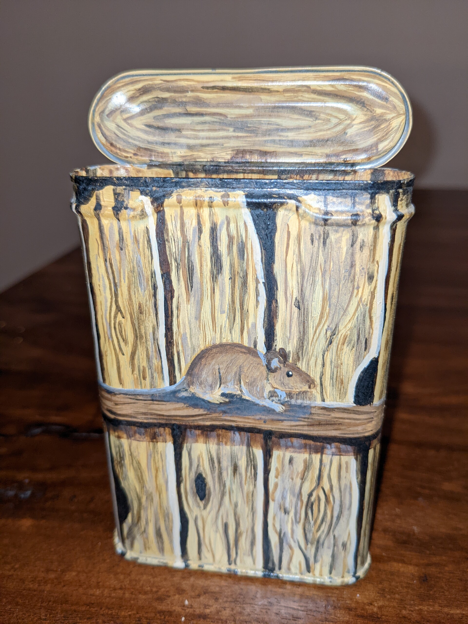 ArtStation - Mouse on a tobacco can