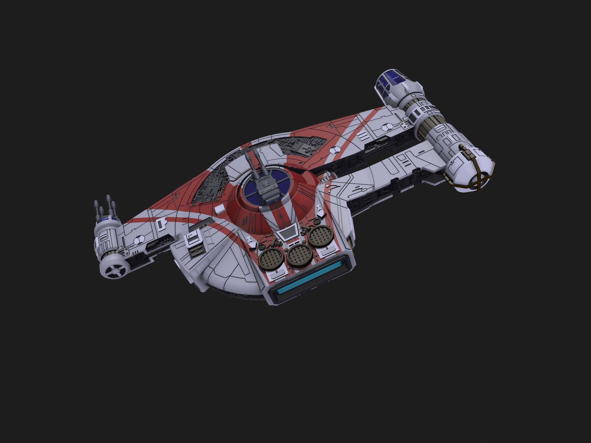 ArtStation - YT-2400 Wild Flame