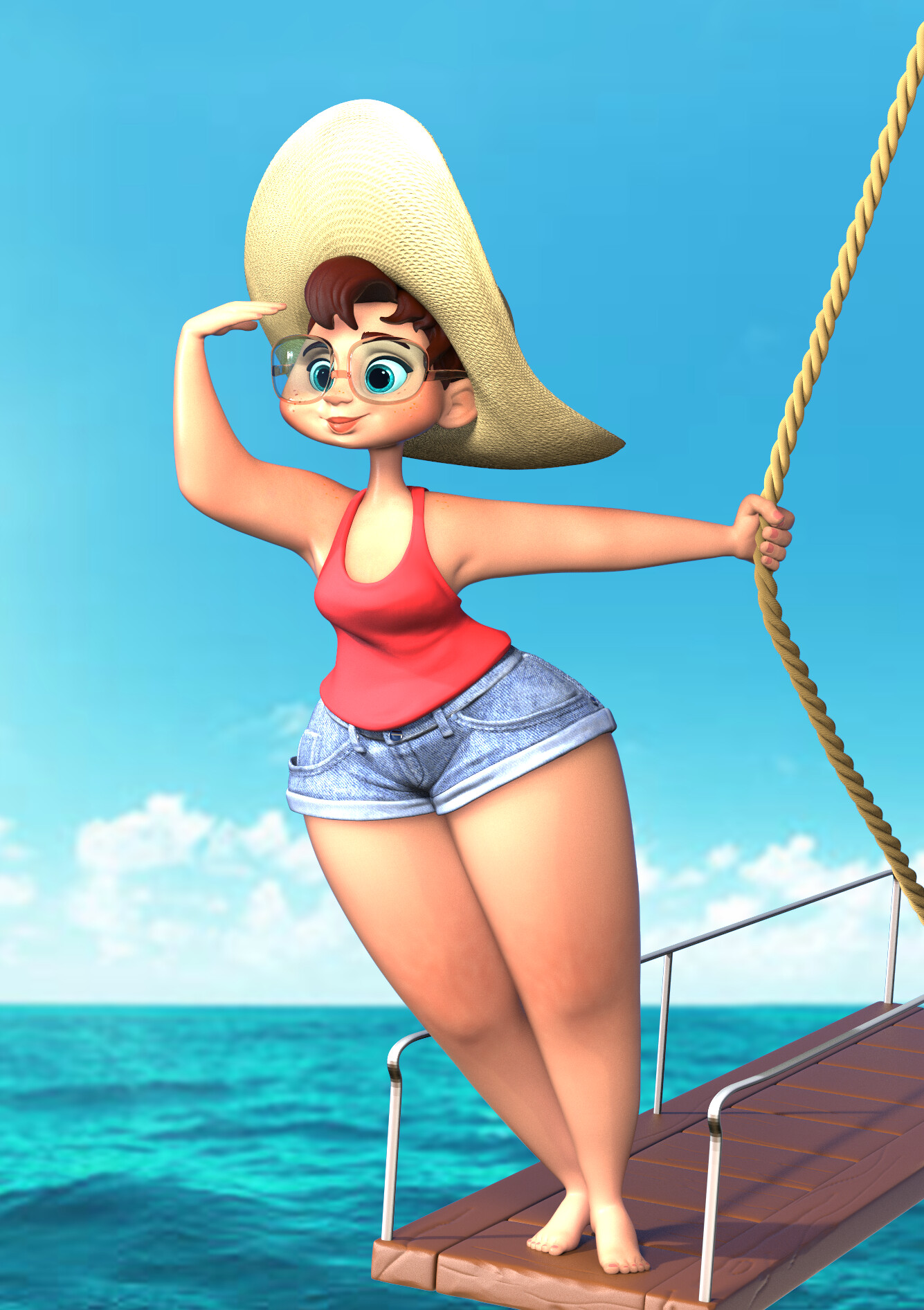 ArtStation - ''Summertime''