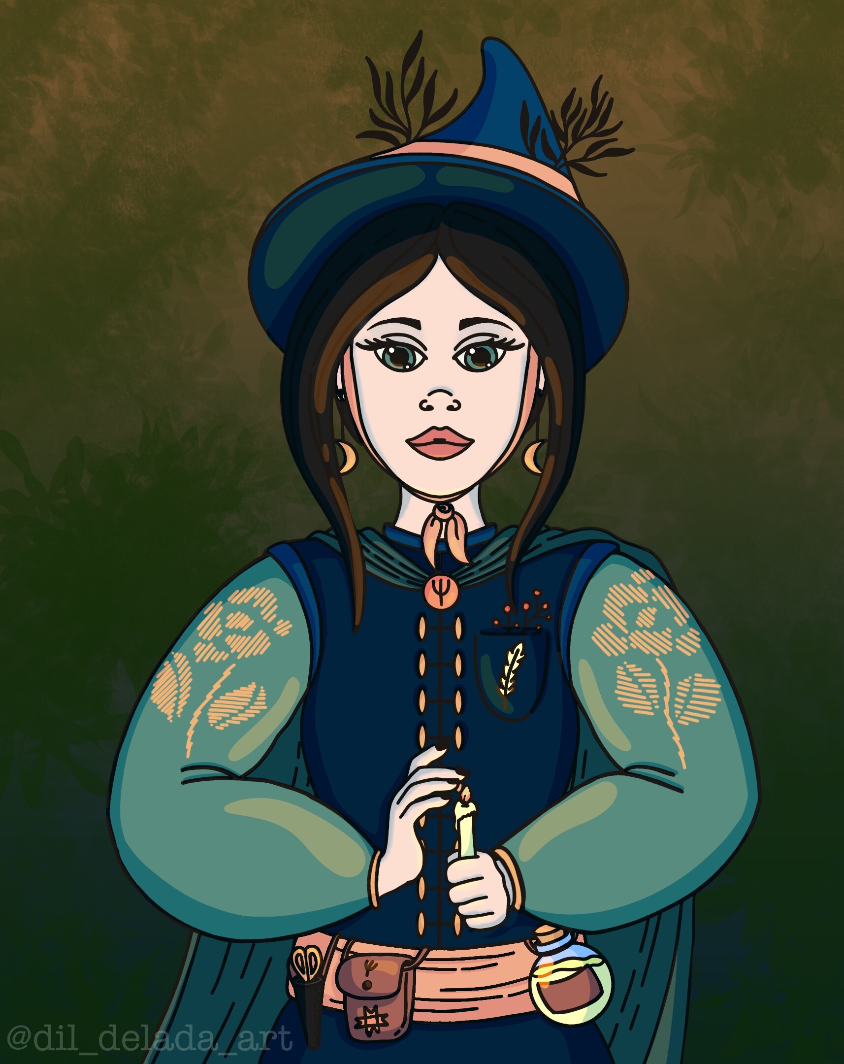 ArtStation - The witch character concept