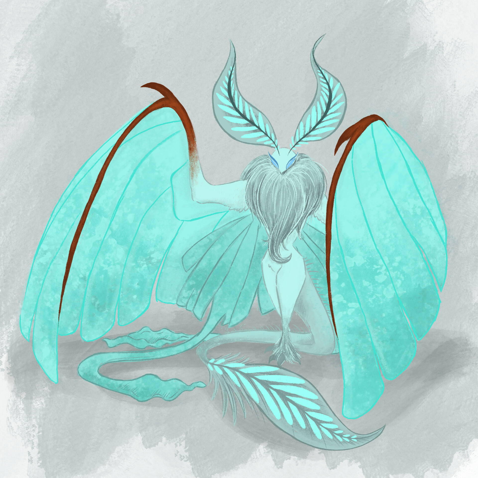 ArtStation - Lunar Moth Mom