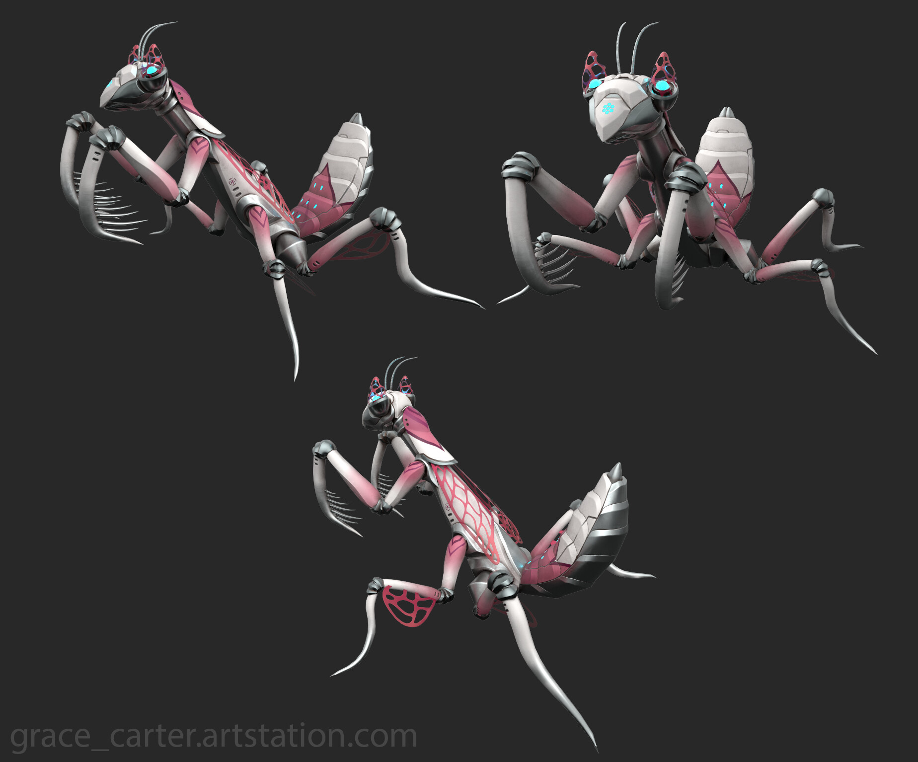 ArtStation - Orchid Mantis Robot
