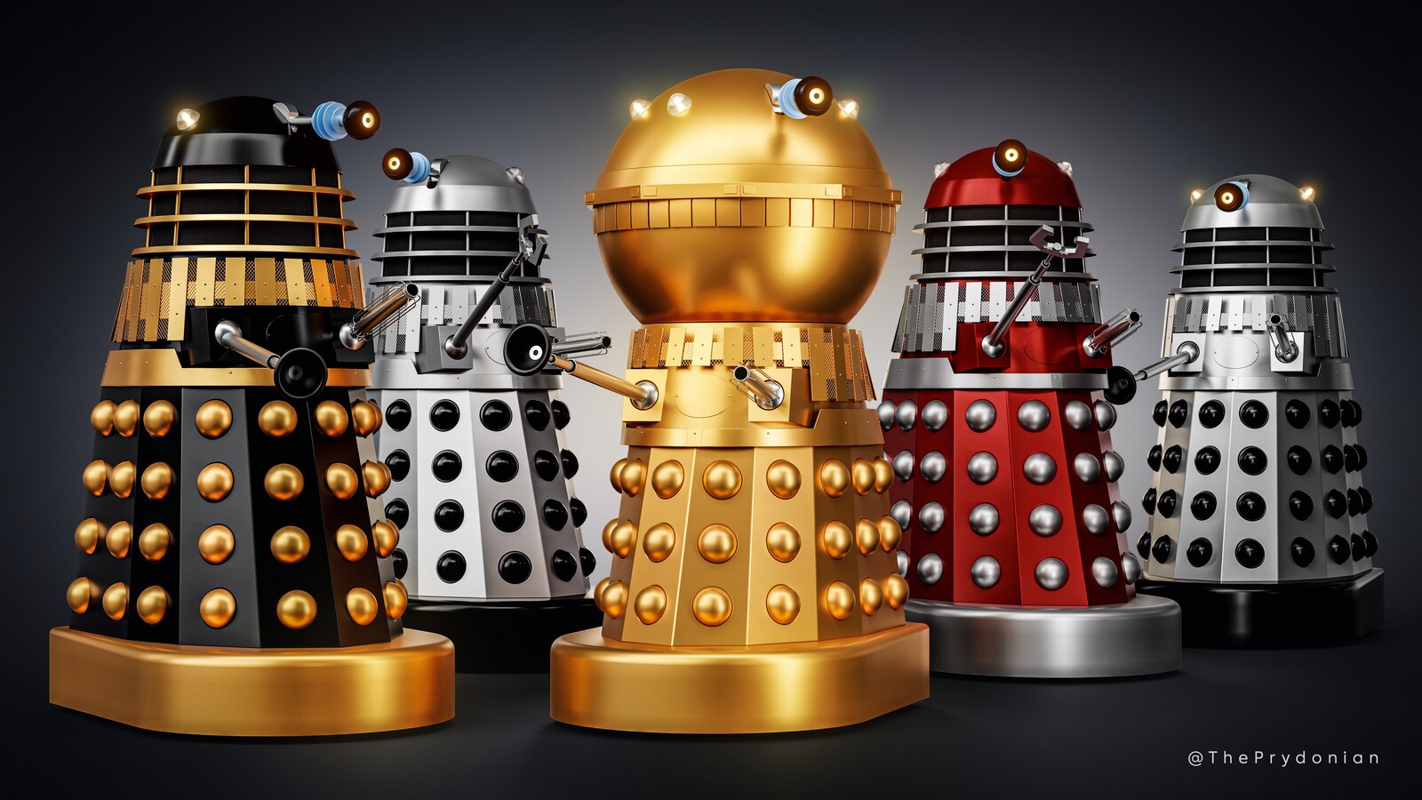 ThePrydonian - Lee Sullivan's Dalek Emperor - Doctor Who Magazine