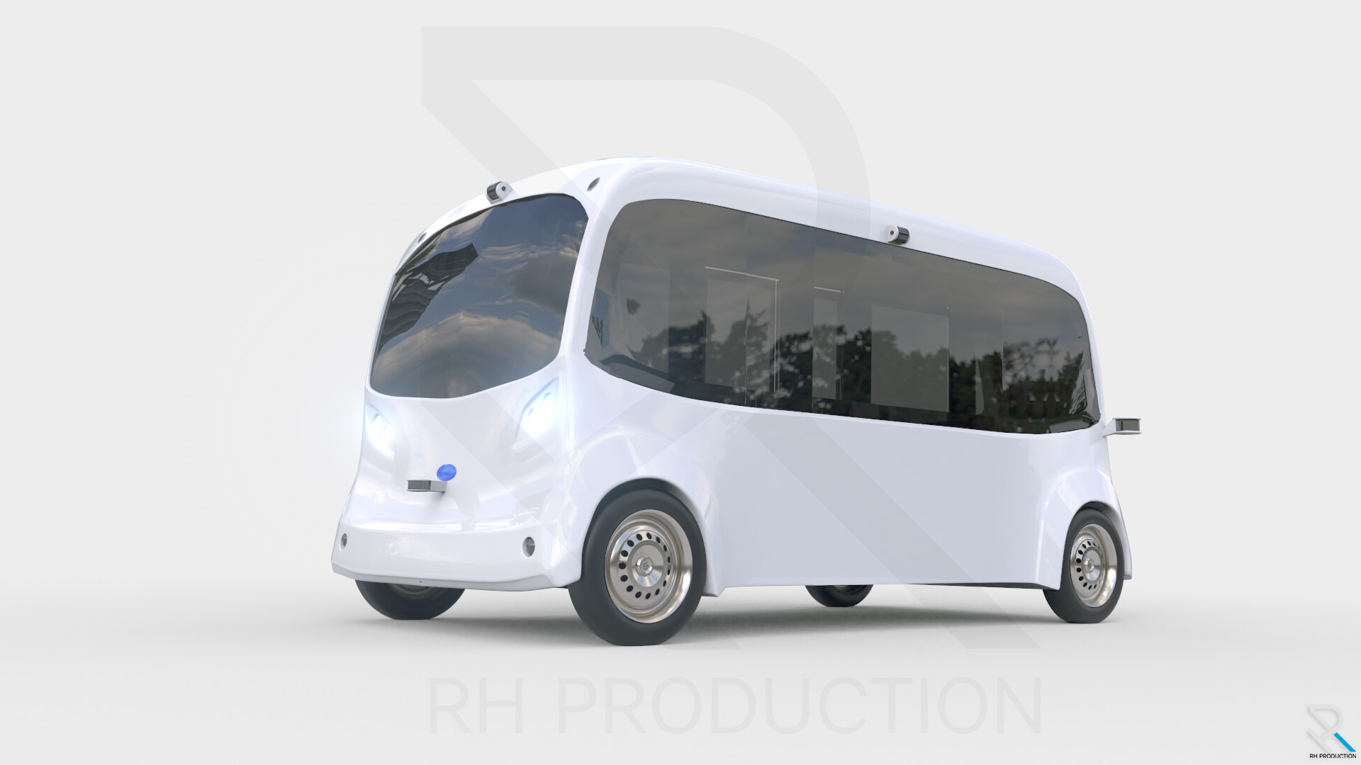 ArtStation - Modern Technology Bus Design