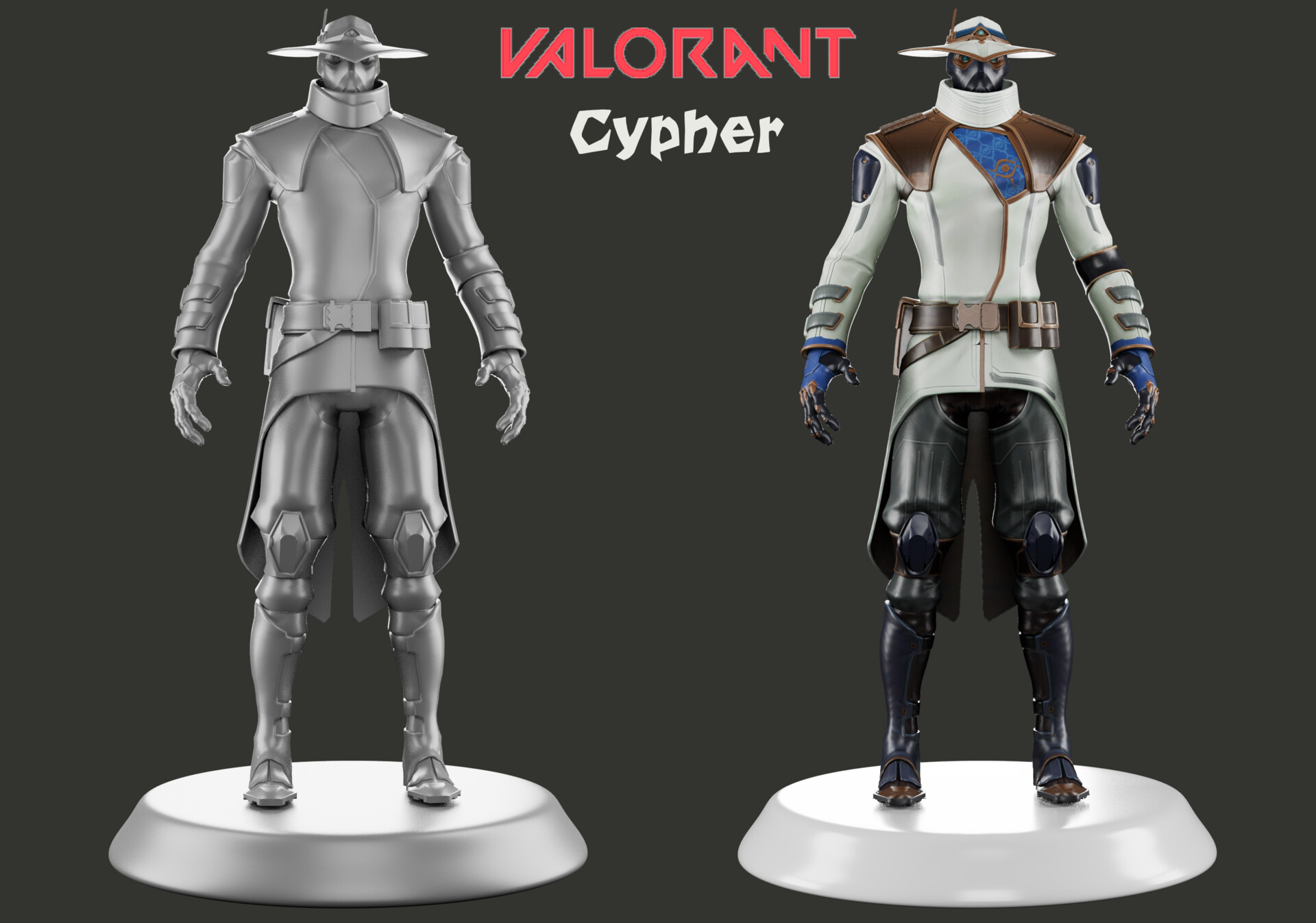 ArtStation - Cypher 3D print