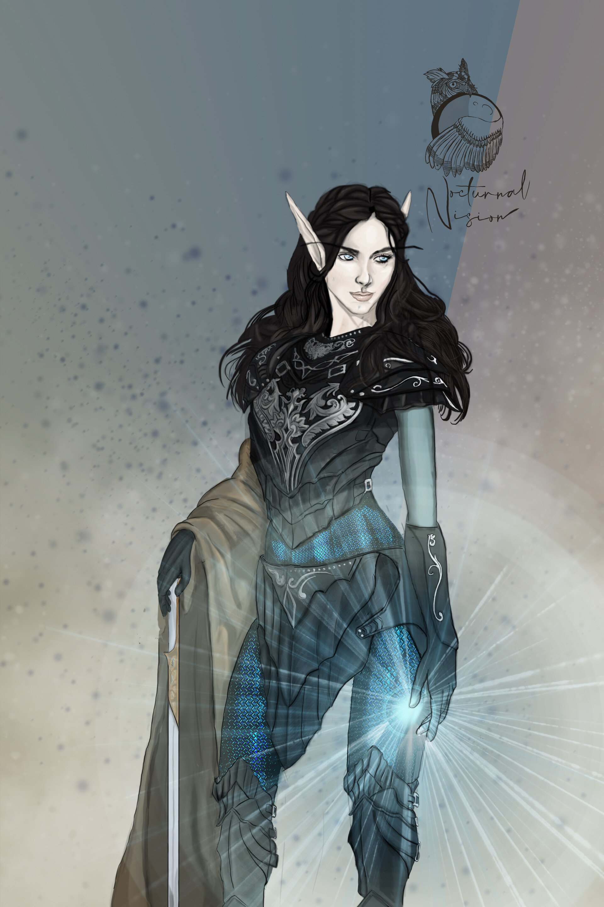 Nocturnal Vision - DND character Maharet