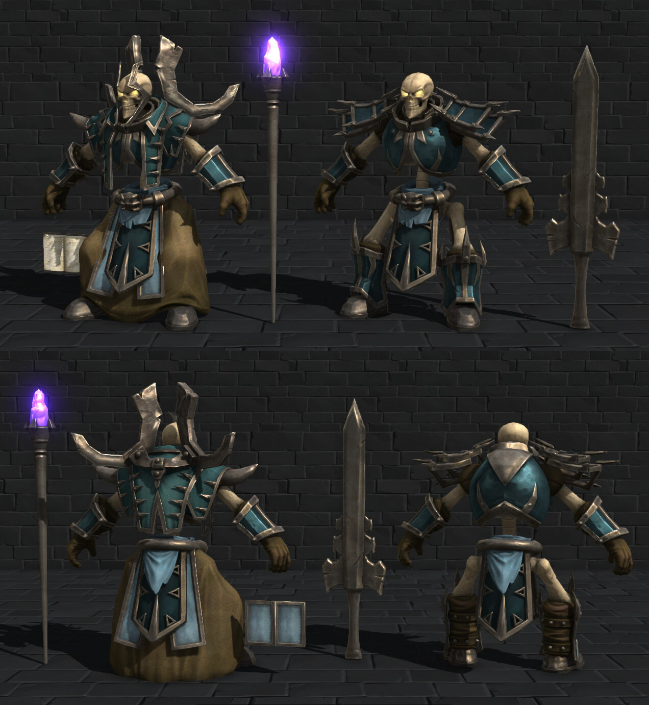 ArtStation - Skeleton Warriors - Hyper Universe