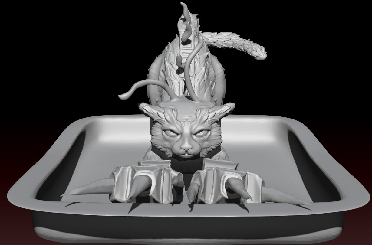 ArtStation - Alien Cat